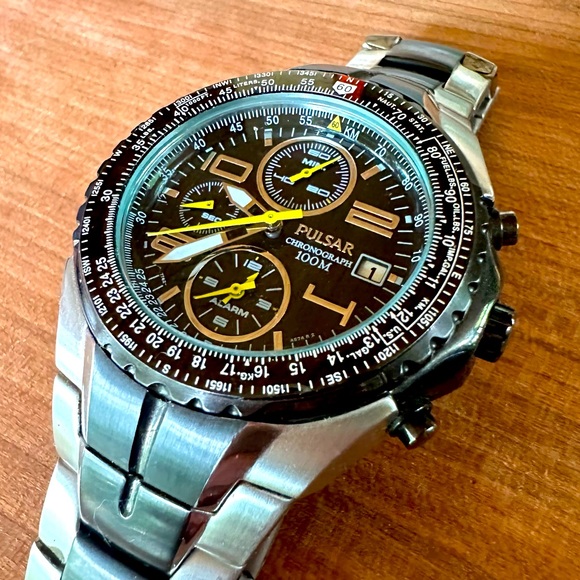 Pulsar | Accessories | Pulsar Mens Pf383 Tech Gear Flight Computer ...